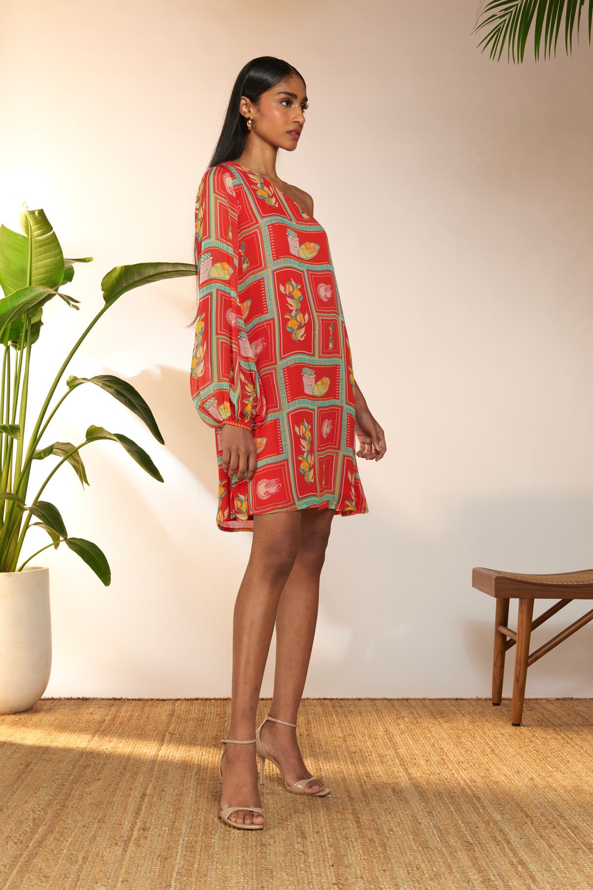 Shop Now Short Red Dress Online – House Of Masaba