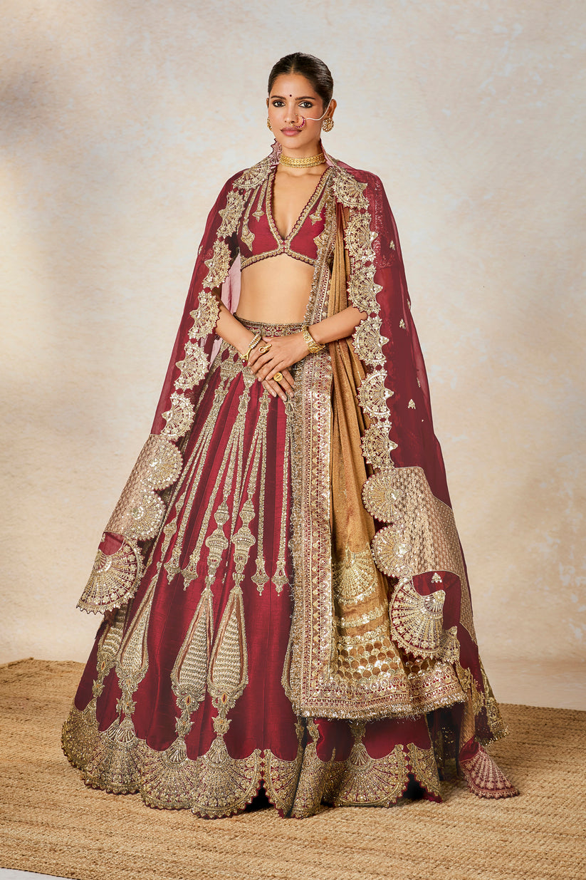 The Gajar Halwa Lehenga – House Of Masaba