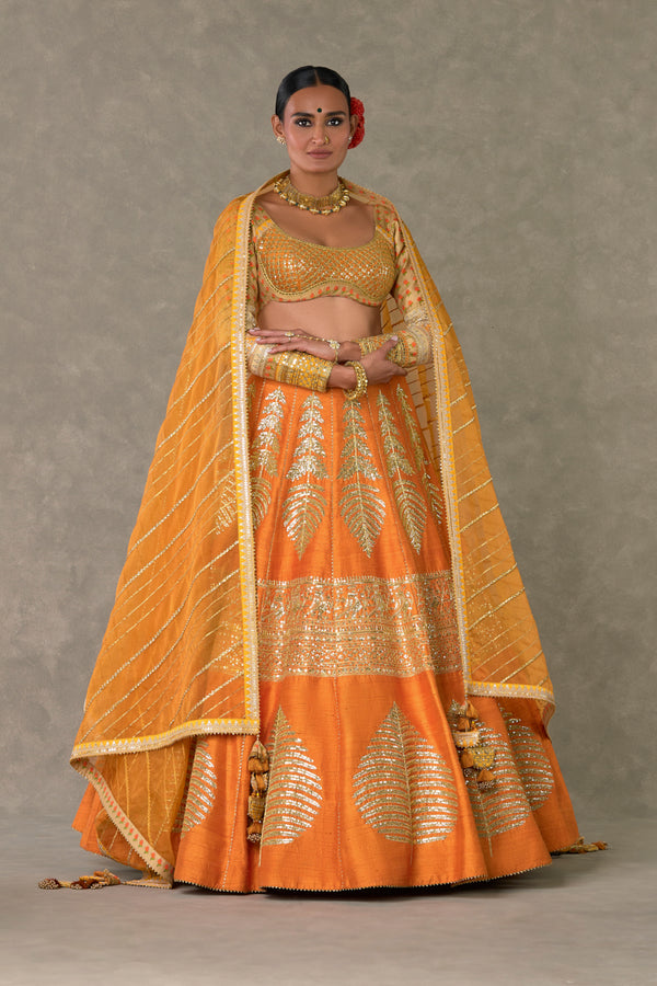 Buy Rust Color Lehengas Online – House Of Masaba