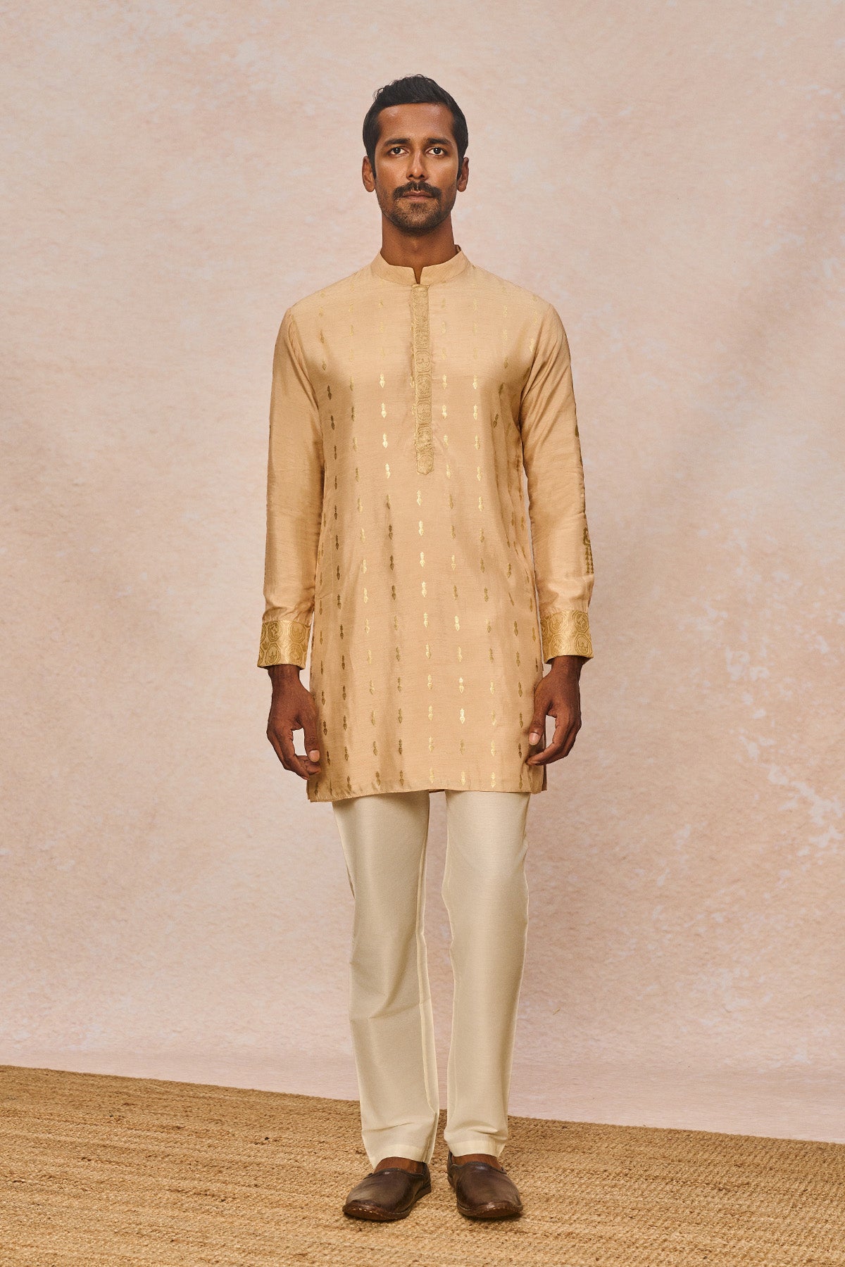 Beige Littile Pots Kurta Set – House Of Masaba