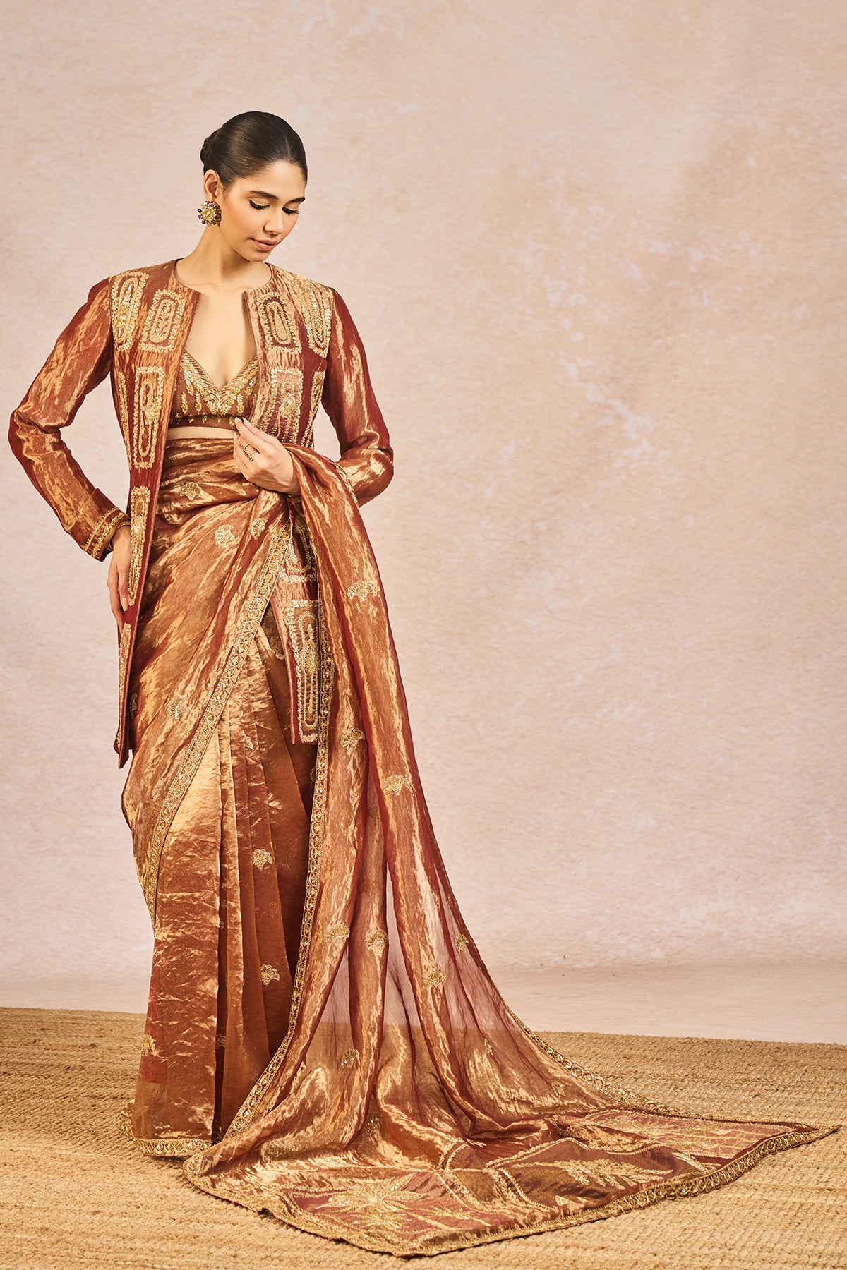 'Zard Sitara' Saree – House Of Masaba