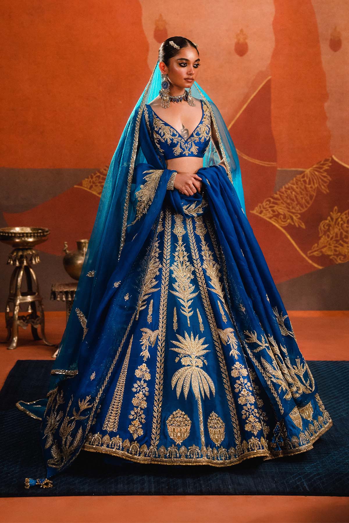 The Neel Bahar Lehenga – House Of Masaba